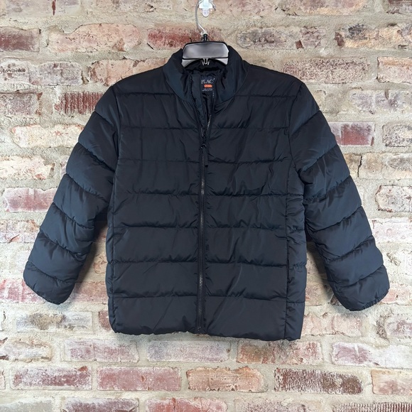 The Children's Place | Jackets & Coats | Place Black Puffer Jacket ...